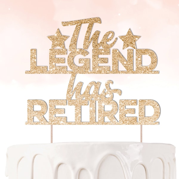 The Legend Has Retired - Etsy