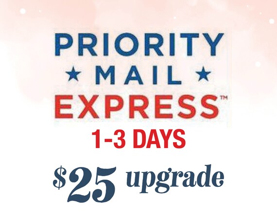 Priority Mail EXPRESS Shipping Upgrade 1-3 business days | Etsy