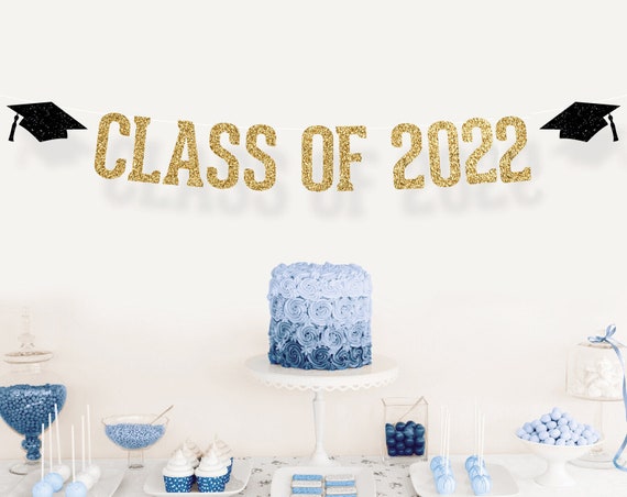 Class of 2022 Banner Kit With String Graduation | Etsy