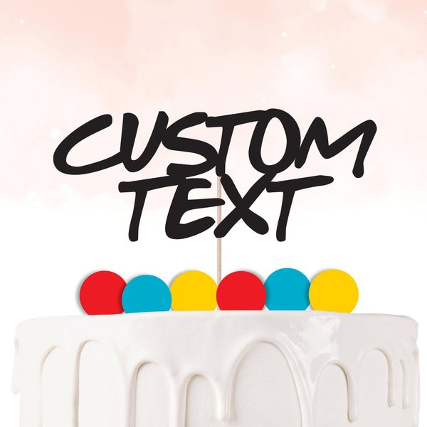 Friends Cake Topper - Etsy