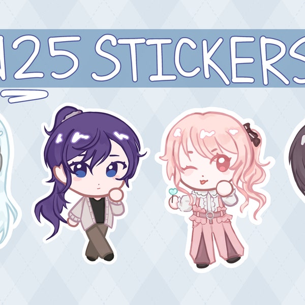 Pjsk Stickers - Etsy