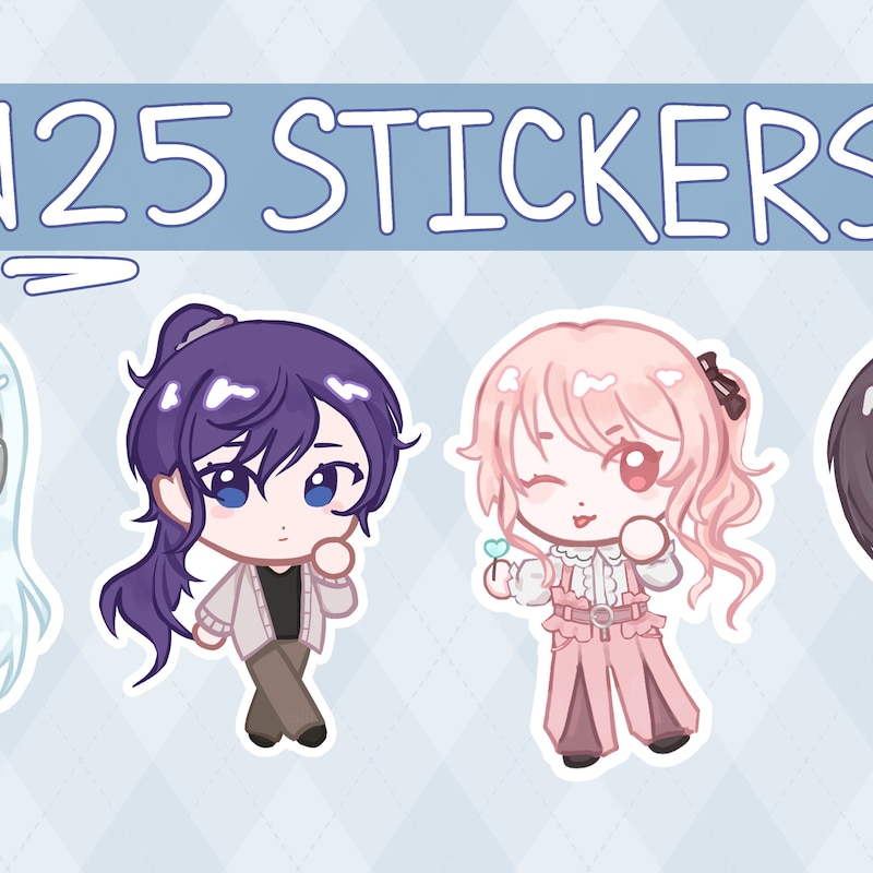 Project Sekai Stickers - Etsy