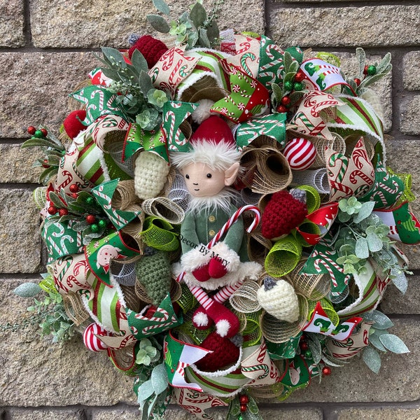 Elf Wreath - Etsy