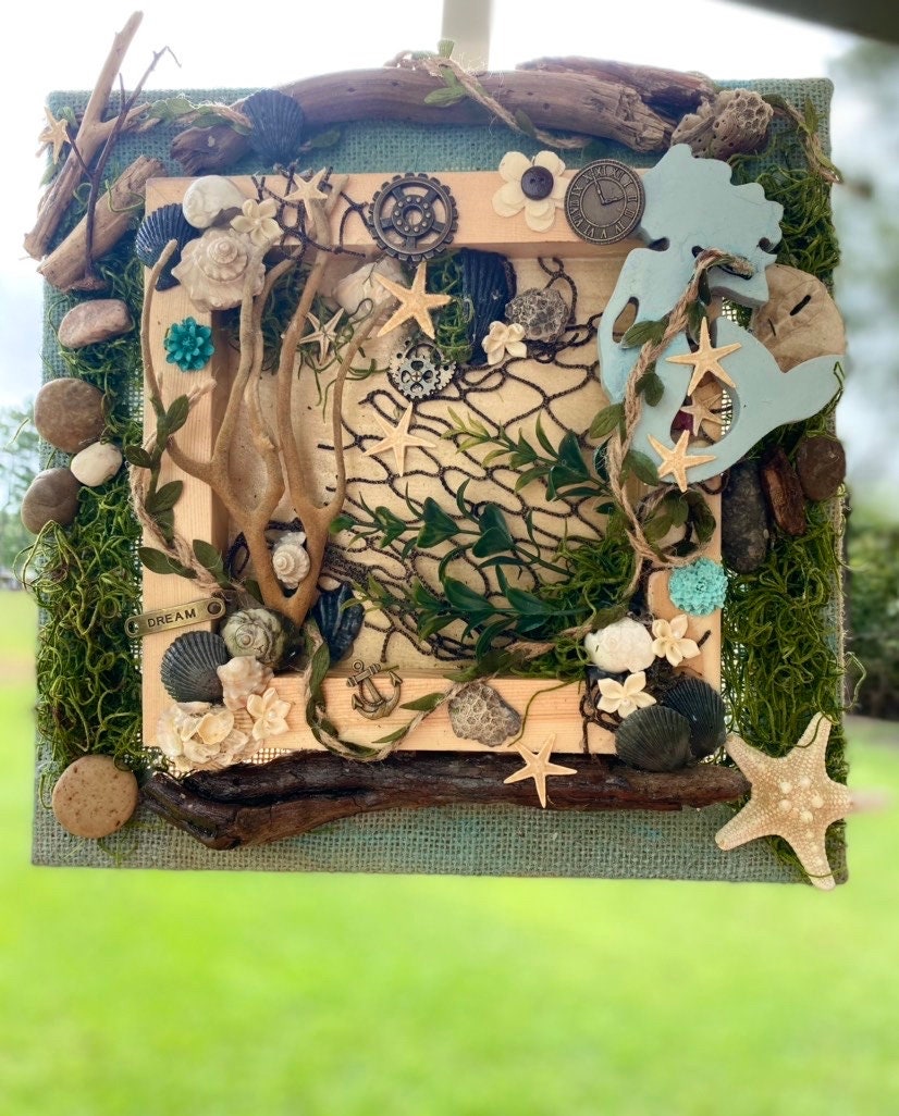 Coastal Tropical Multimedia Canvas Wall Art - Etsy