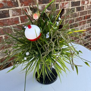 Fishing Cemetery Flower - Etsy