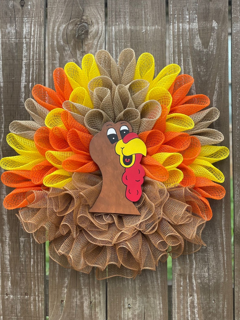 Turkey Door Hanger Thanksgiving Decor Fall Door Decor - Etsy