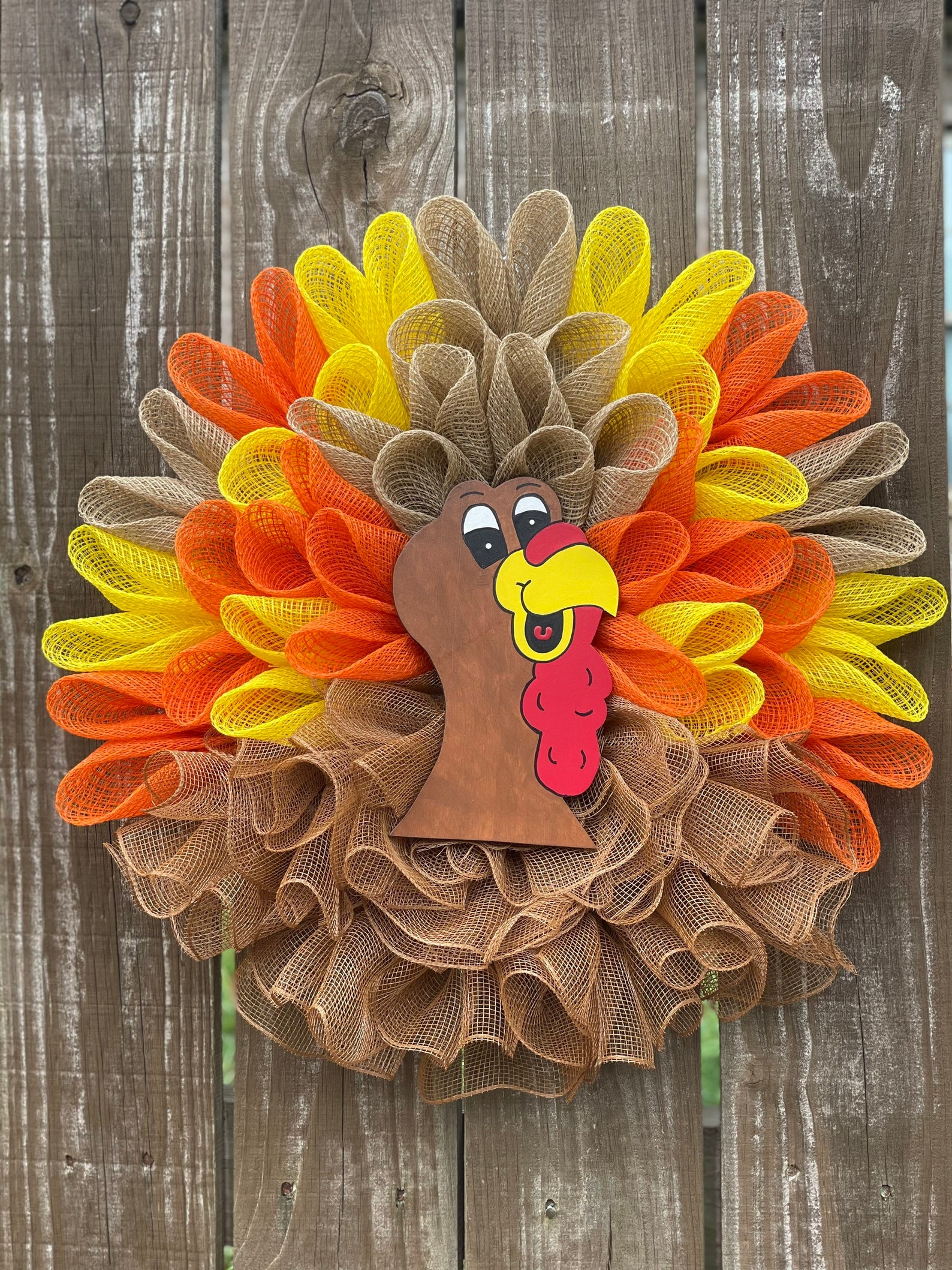 Turkey Door Hanger Thanksgiving Decor Fall Door Decor - Etsy