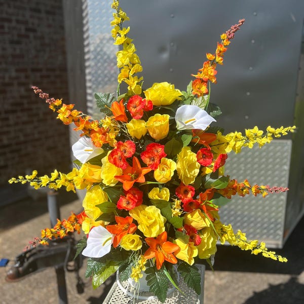 Cemetery Basket - Etsy