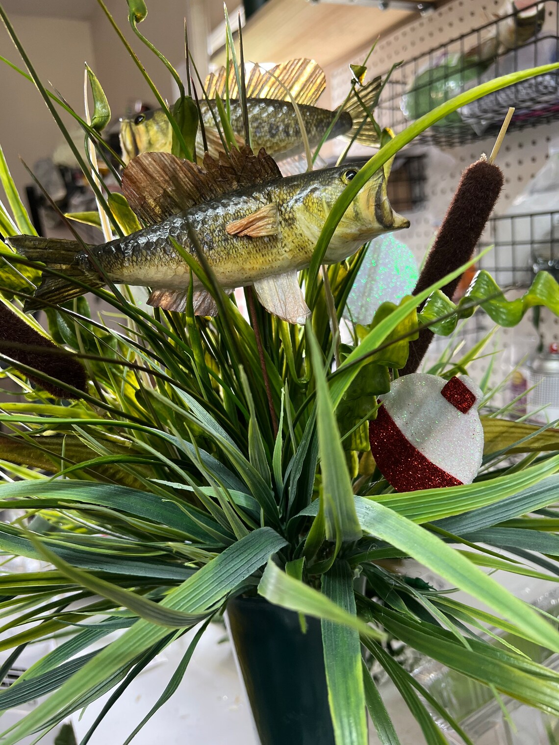 Fishing Cemetery Flower - Etsy