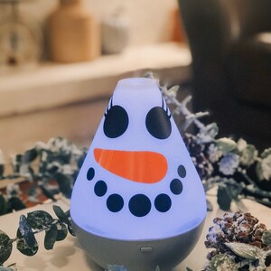 Mrs. Snowman Desert Mist Diffuser Dewdrop Diffuser Vinyl Decal - Etsy