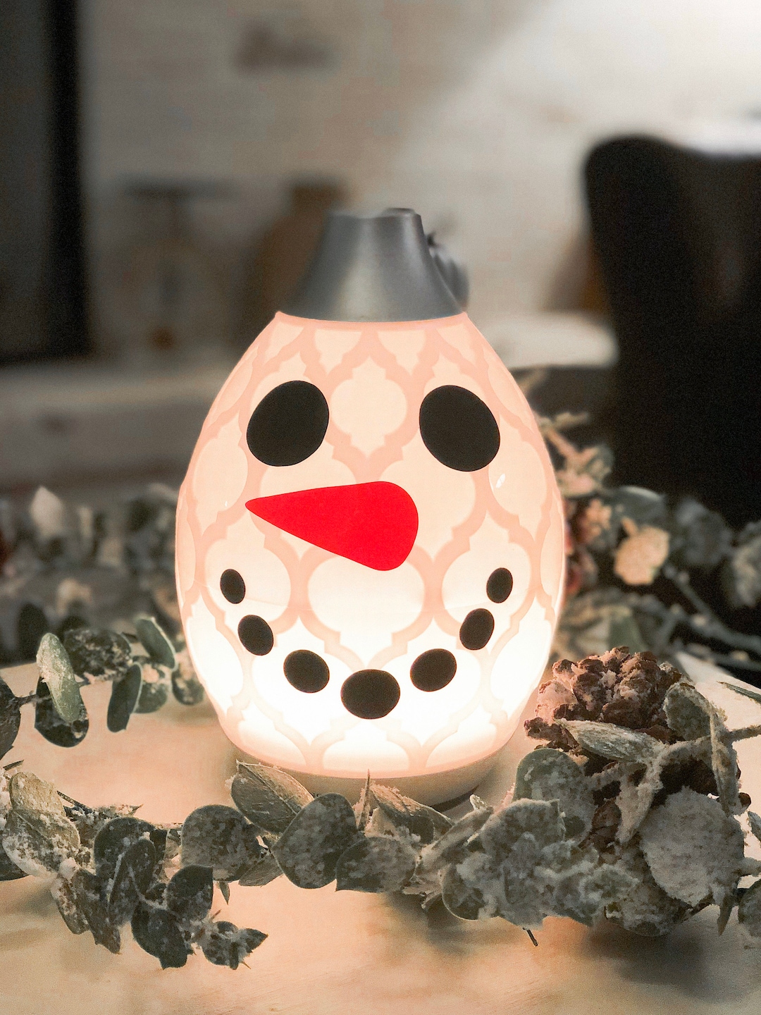 Snowman ~ Desert Mist Diffuser ~ Dewdrop Diffuser ~ Vinyl Decal - Etsy