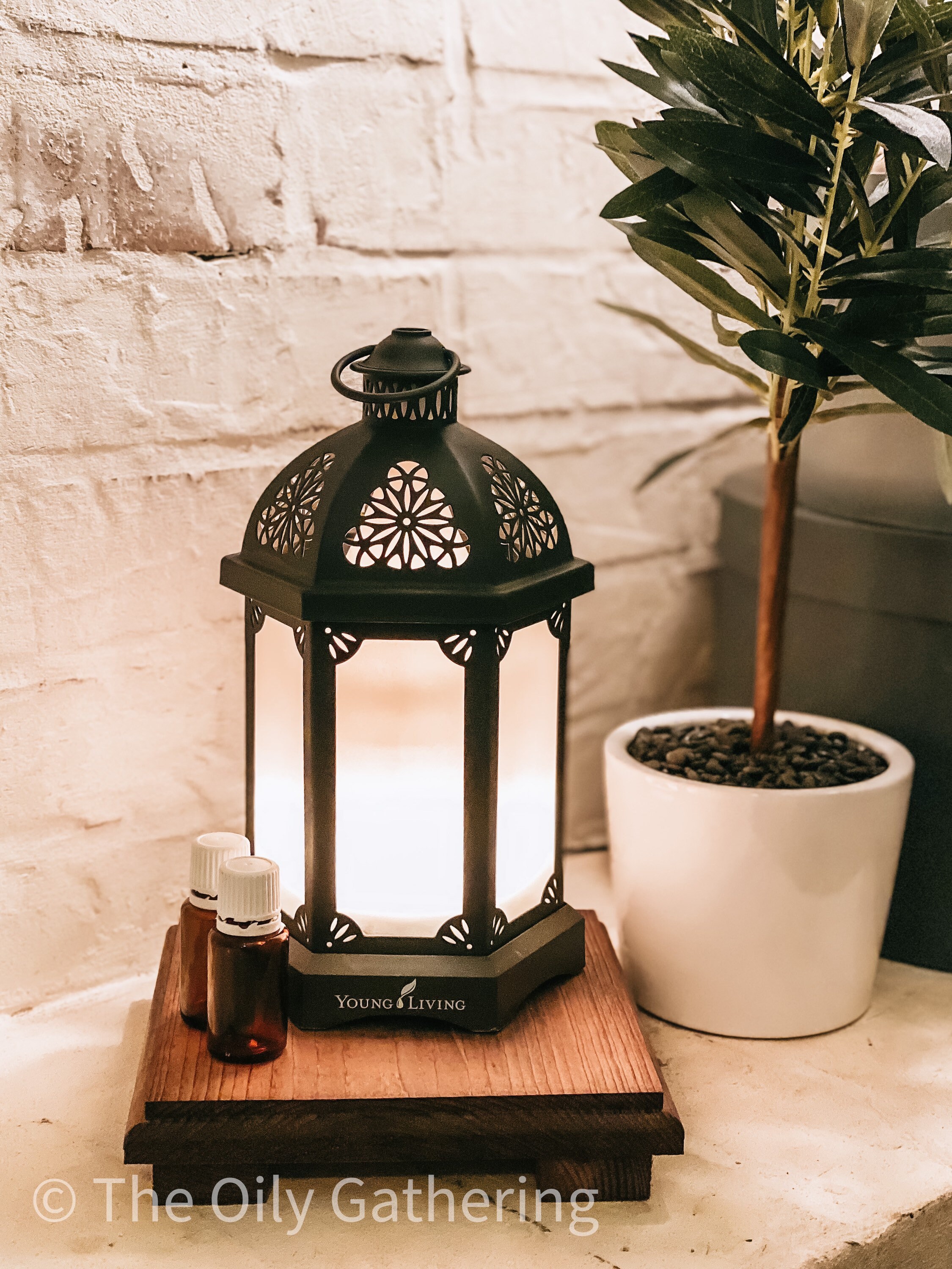 Rustic Wood Riser Diffuser Stand Wood Stand Plant Stand - Etsy