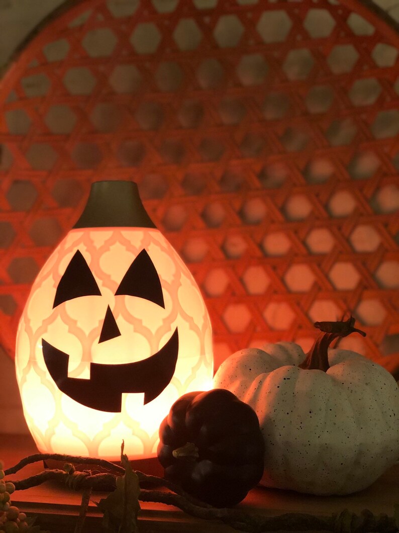 Desert Mist Diffuser Pumpkin Face 2 ~ Jack-o-lantern Vinyl Decal - Etsy