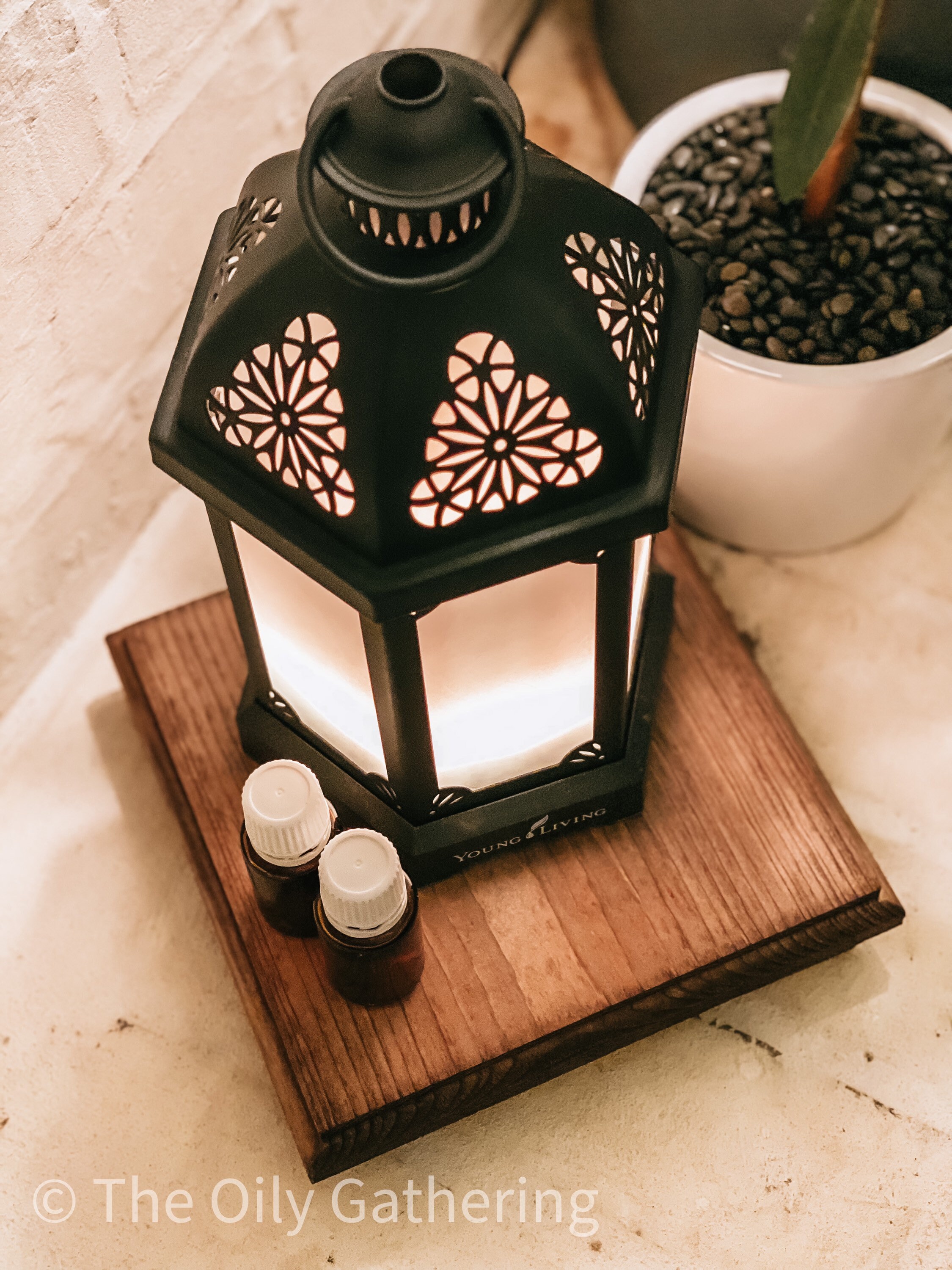 Rustic Wood Riser Diffuser Stand Wood Stand Plant Stand - Etsy