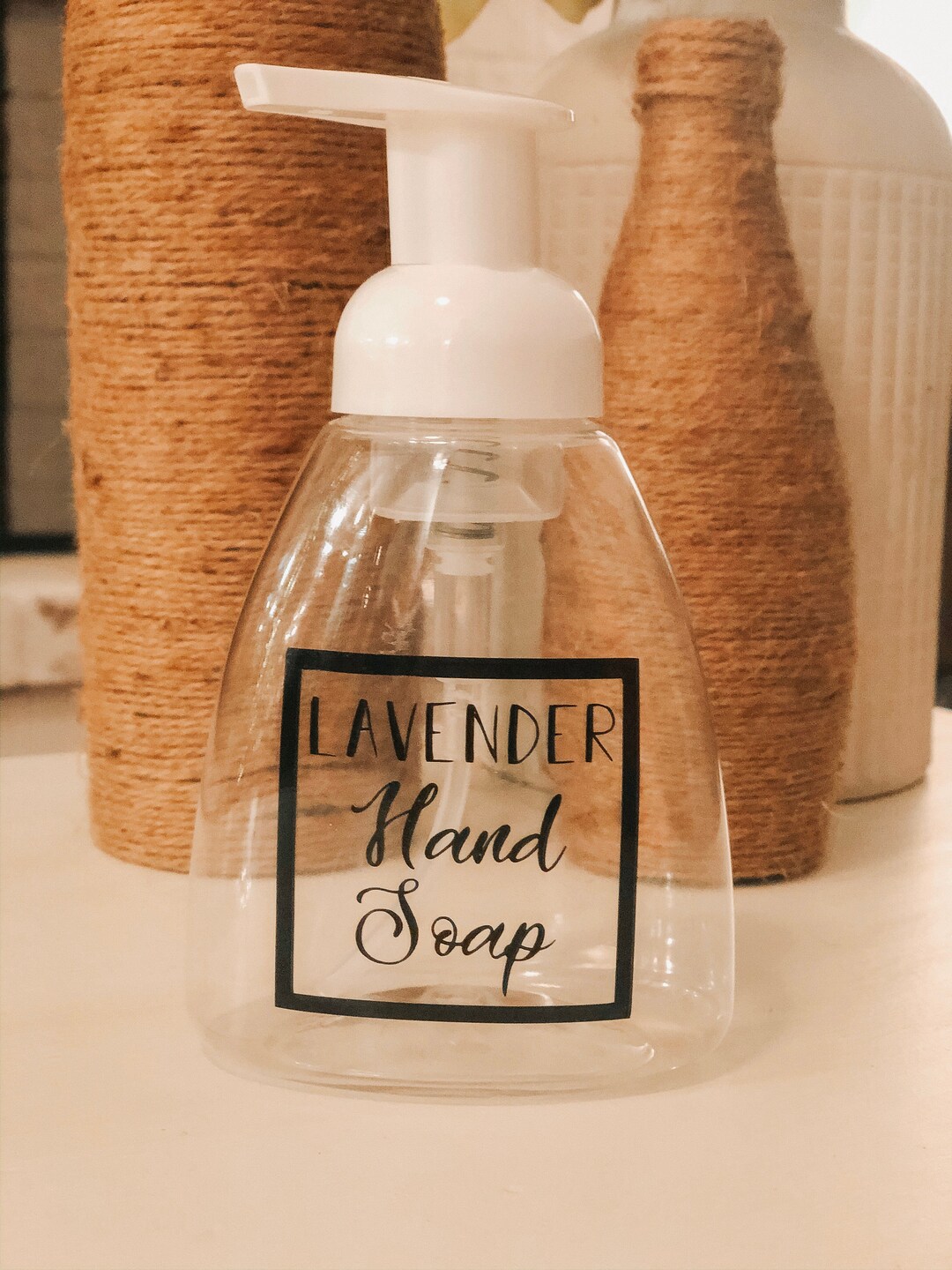 Lavender Hand Soap ~ 2 1/4" X 2 1/4" ~ Label Only - Etsy