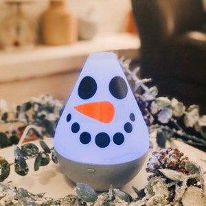 Snowman ~ Desert Mist Diffuser ~ Dewdrop Diffuser ~ Vinyl Decal - Etsy
