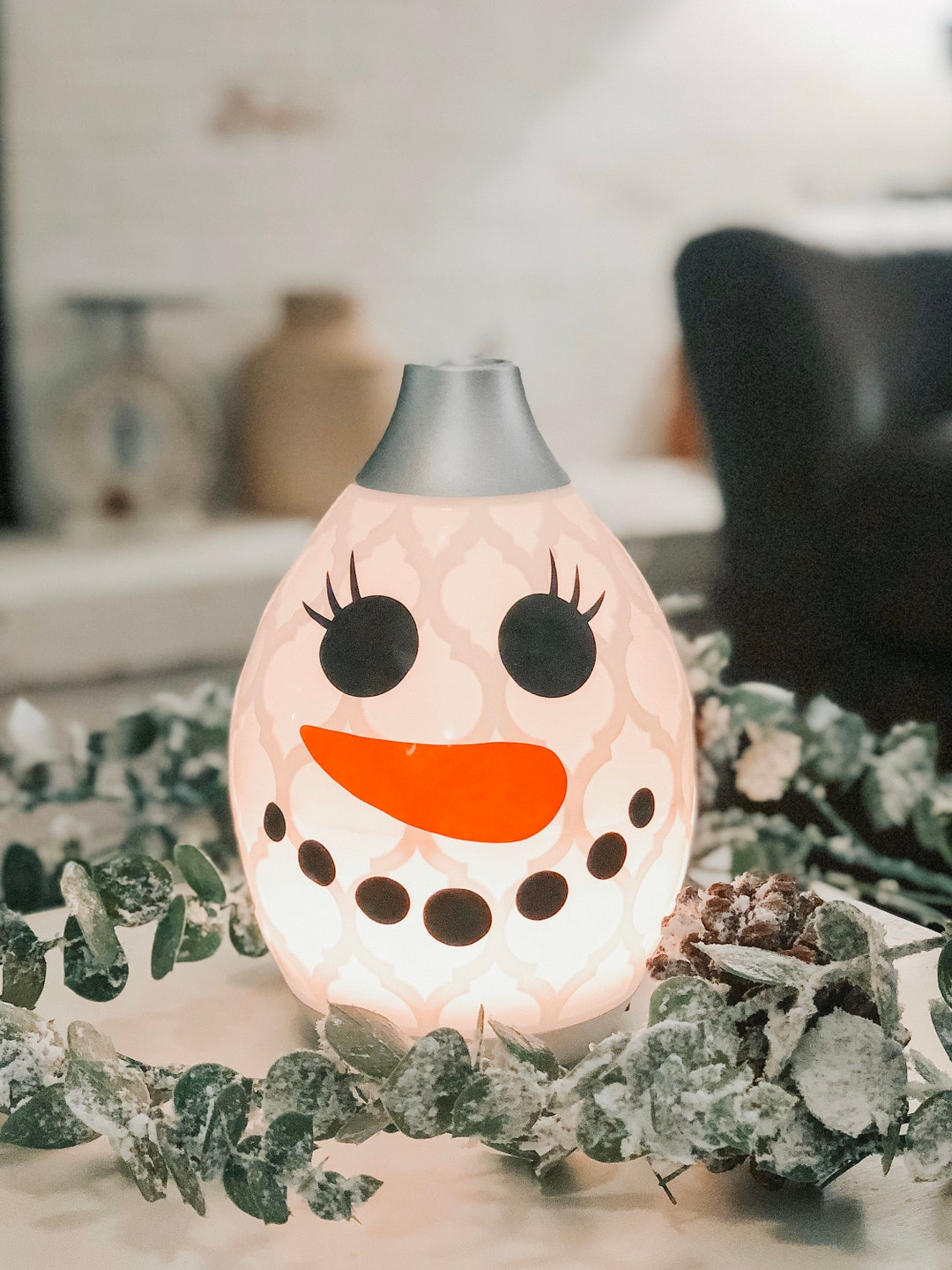 Mrs. Snowman Desert Mist Diffuser Dewdrop Diffuser Vinyl Decal - Etsy