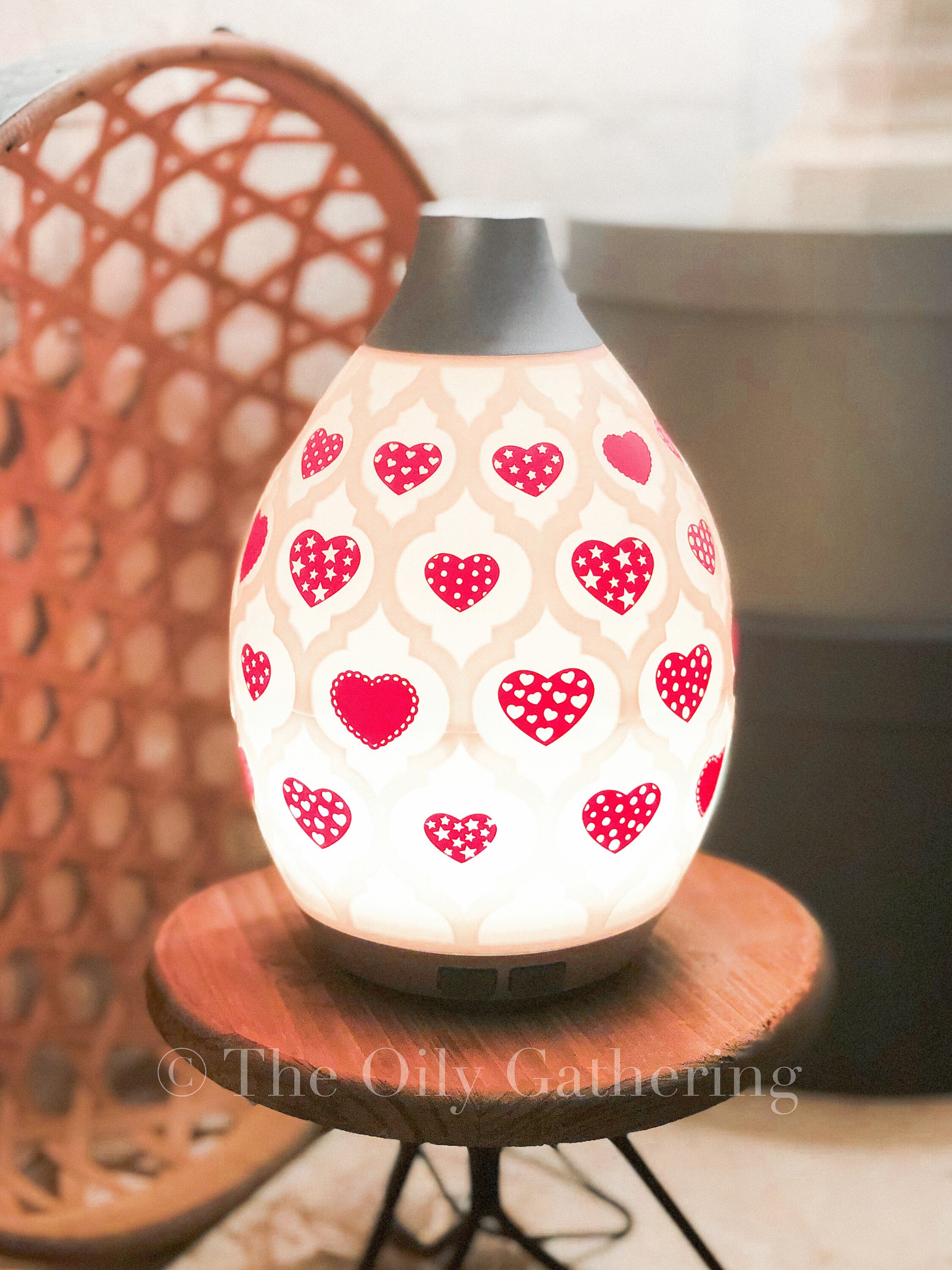 Set of 12 Various Hearts for Desert Mist Diffuser or Lantern Diffuser ...