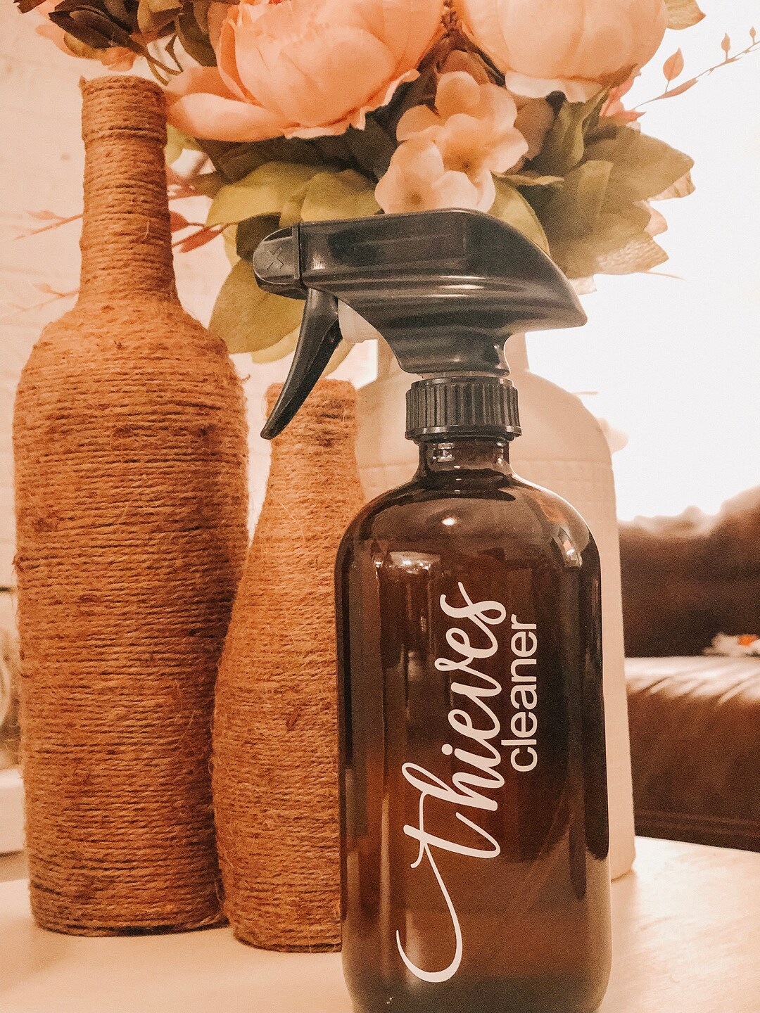 Thieves Cleaner Label 1 ~ 16oz Bottle ~ Label Only ~ Thieves Household ...