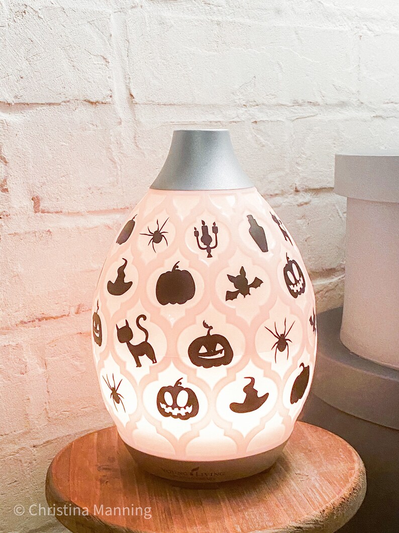 Set of 21 Various Halloween Symbols for Desert Mist Diffuser, Lantern ...