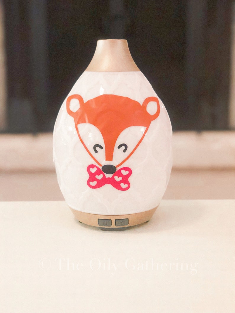 Valentine's Mr. or Mrs. Fox for Desert Mist Diffuser or - Etsy