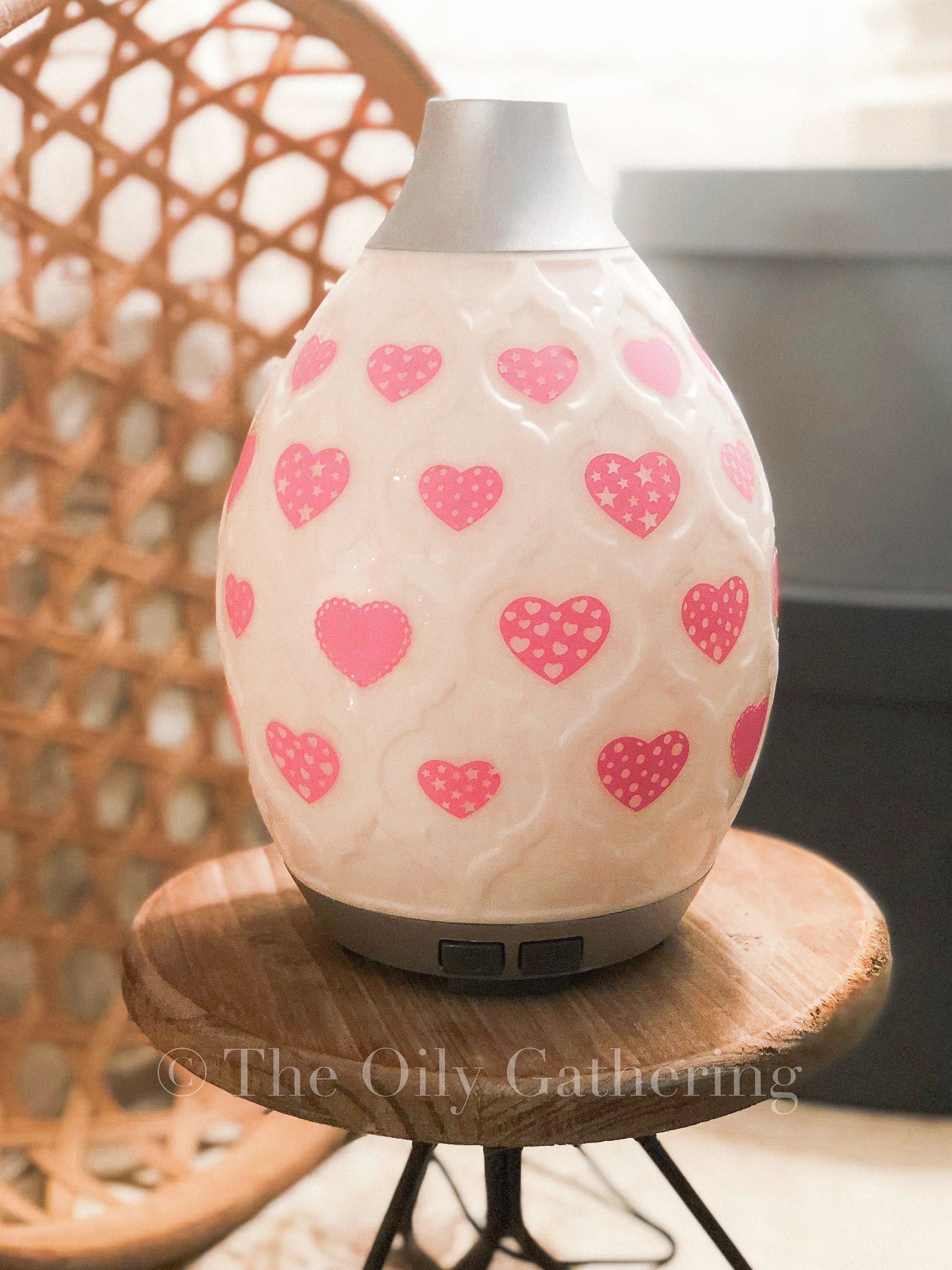 Set of 12 Various Hearts for Desert Mist Diffuser or Lantern Diffuser ...