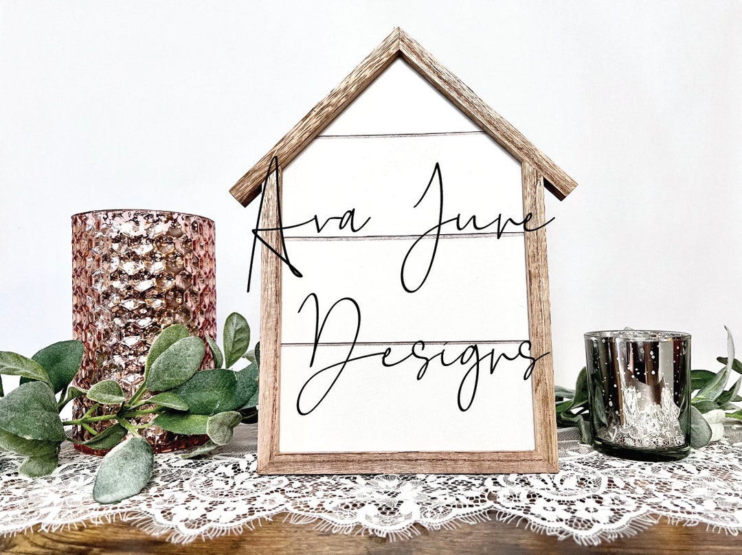 House Sign Mock up SVG PNG Mock up Farmhouse Sign Mockup Stock ...