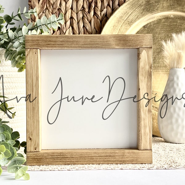 6x6 Wood Sign - Etsy