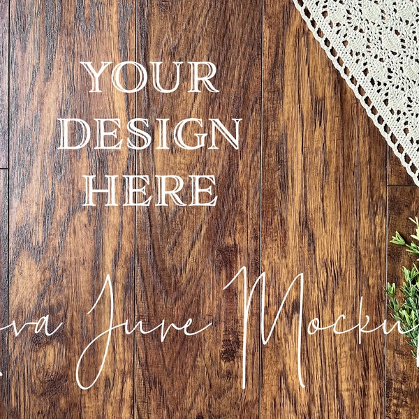 Wooden Floor Mock Up, Styled Stock Photography Mockup, Wood Background ...
