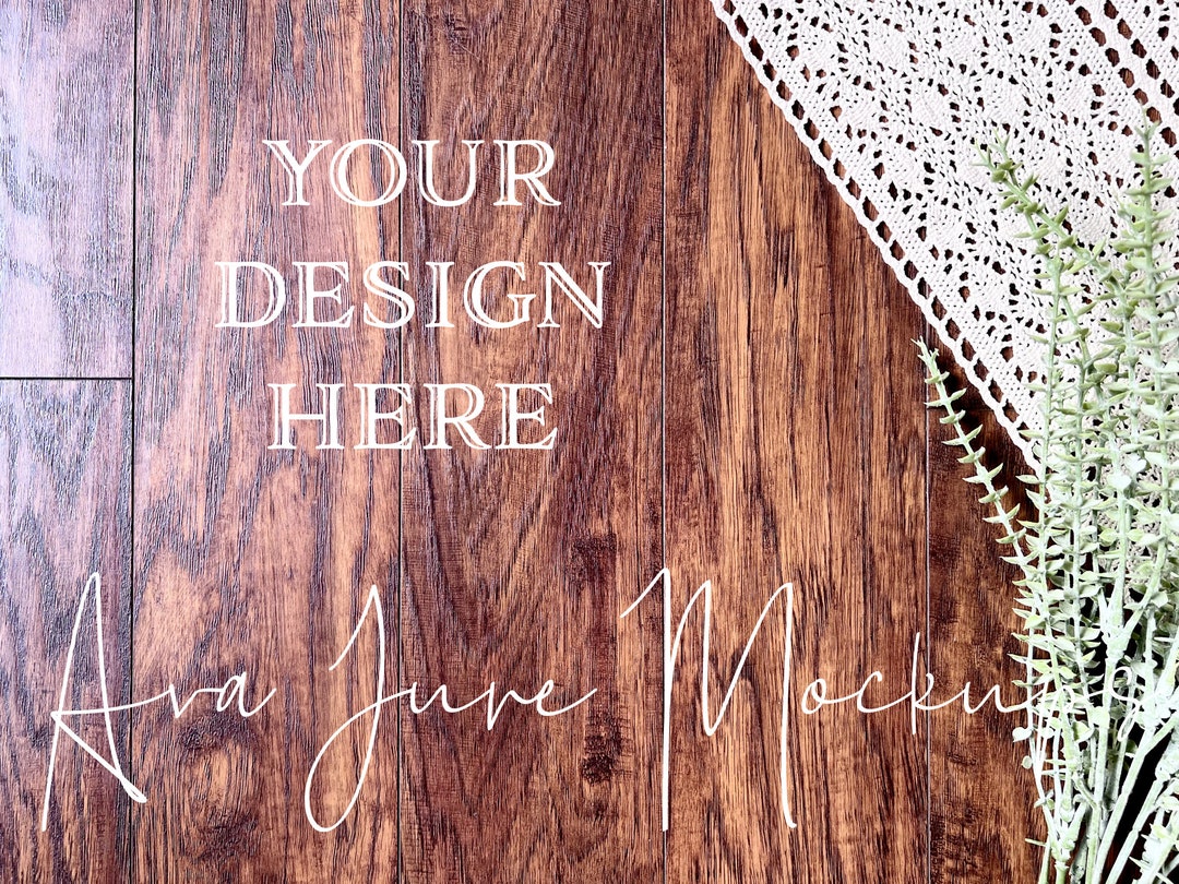 Wooden Floor Mock Up, Styled Stock Photography Mockup, Wood Background ...