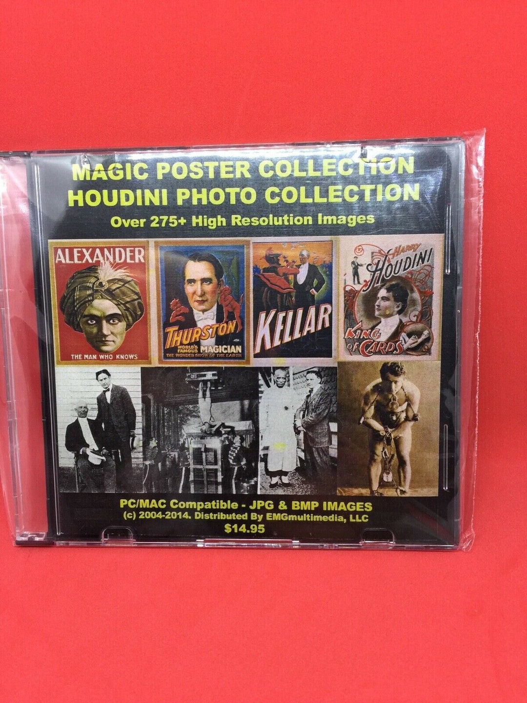 Magic Posters/houdini Photo Collection - 2 Disk Set CD/DVD 2500dpi ...