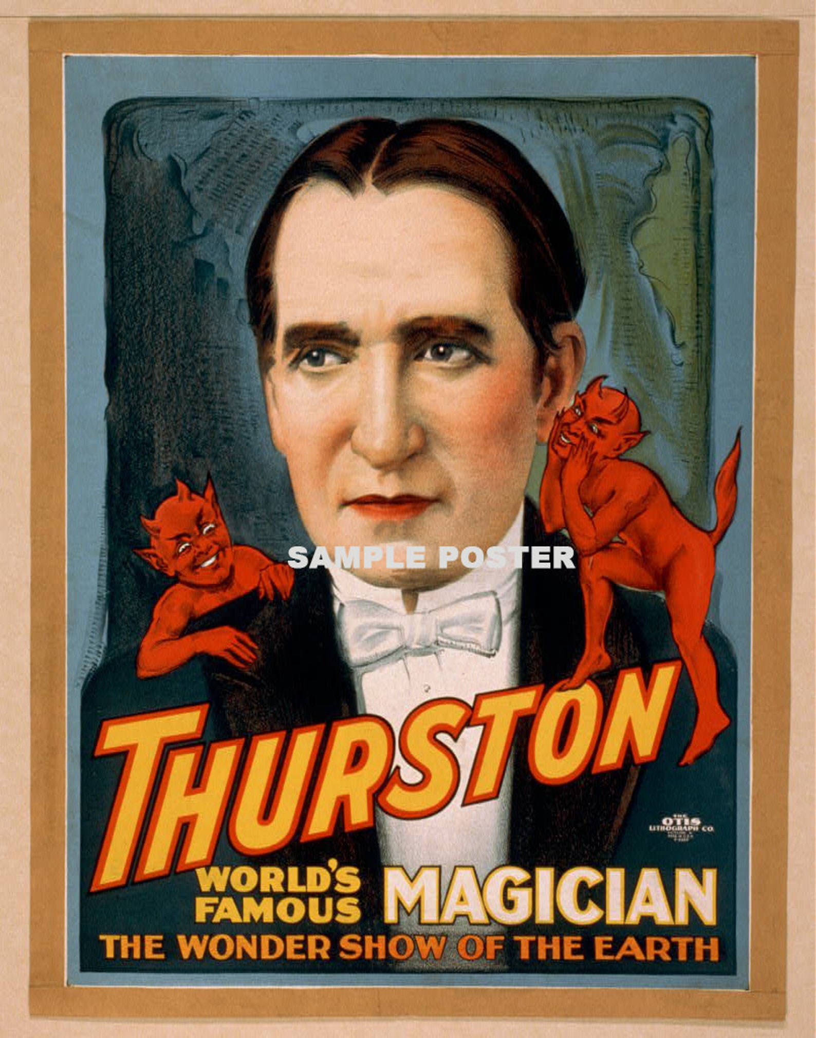 Vintage Magic Posters & Houdini Photo Collection CD - Etsy
