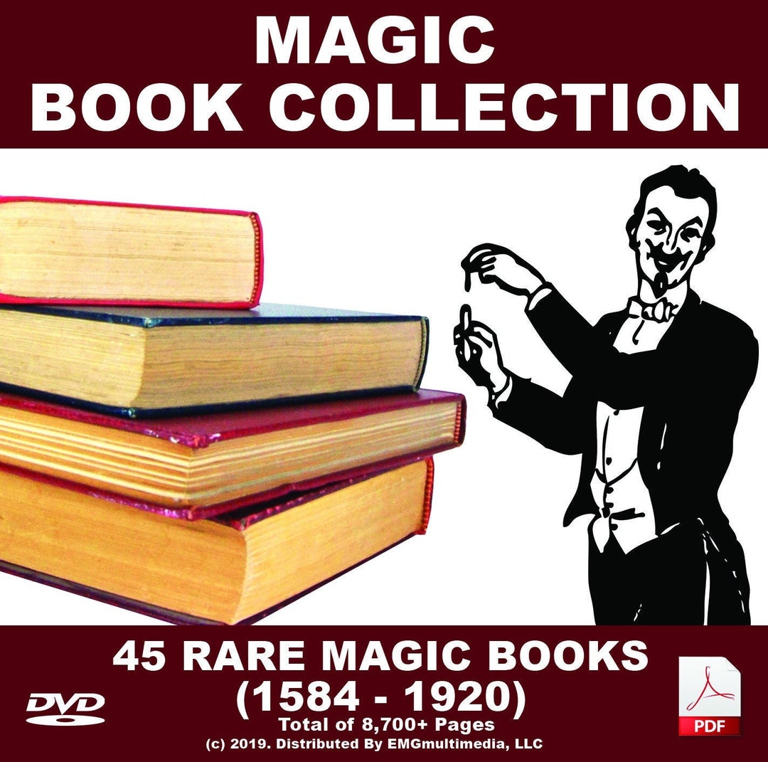 45 Rare Magic Books on DVD (PDF) - Years 1584-1920 - Etsy