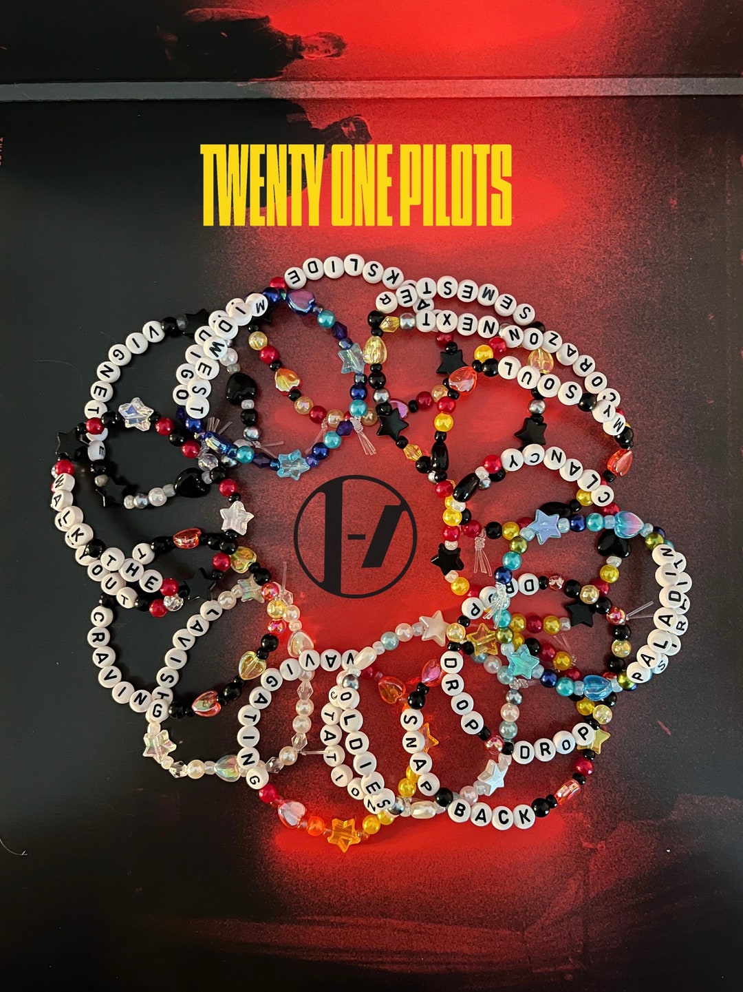 5-pack Twenty One Pilots Clancy Tour Mystery Friendship Bracelets - Etsy