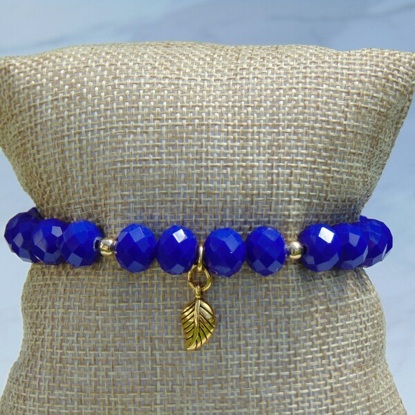 Cobalt Blue Bracelet - Etsy