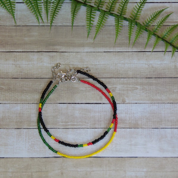 Rasta Bracelet - Etsy