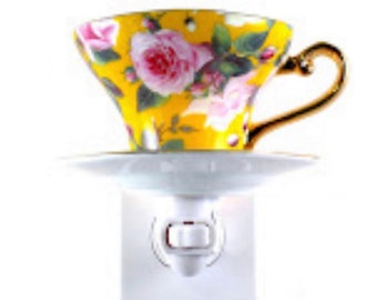 Tea Cup Night Light - Etsy