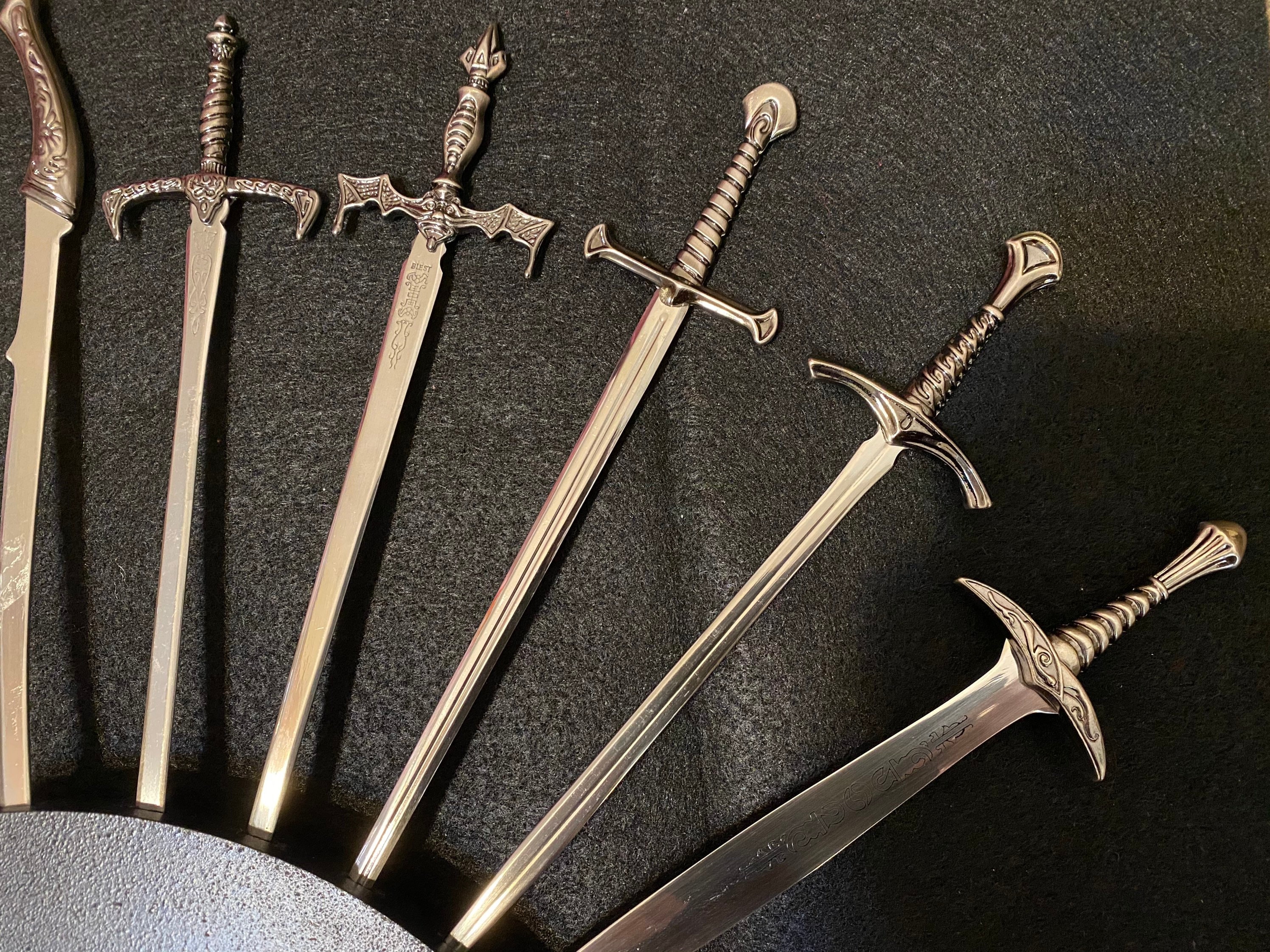 6 piezas classic medieval espadas colegiala set aperturas de | Etsy