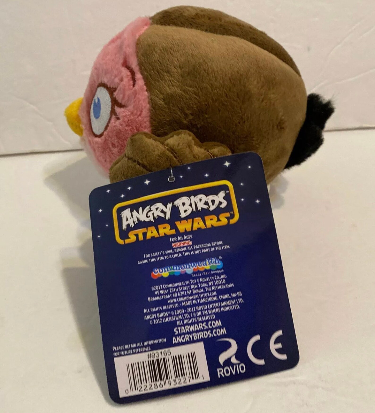 Star Wars Angry Birds Princess Leia 5-Inch Plush Licensed | Etsy