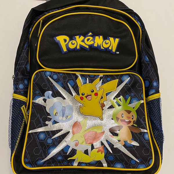 Pikachu Backpack - Etsy