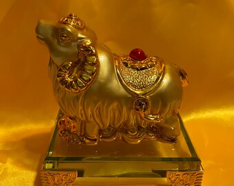 Gold Sheep - Etsy