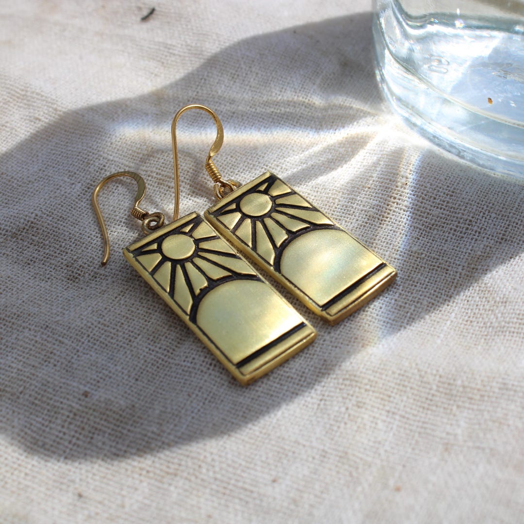 Hanafuda Anime Earrings: 925 Sterling Silver, Unisex Design - Etsy