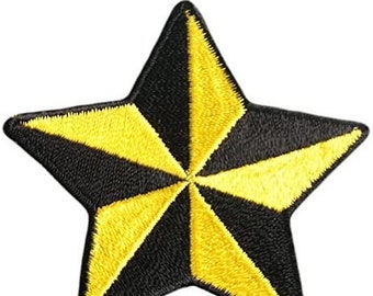Yellow Star Patch - Etsy