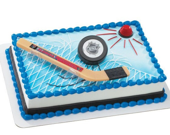 FLORIDA PANTHERS Cake Topper NHL Slap Shot Cake Decoration Decoset ...