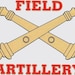 ARMY Field Artillery Insignia Clear Decal Sticker United States Army ...