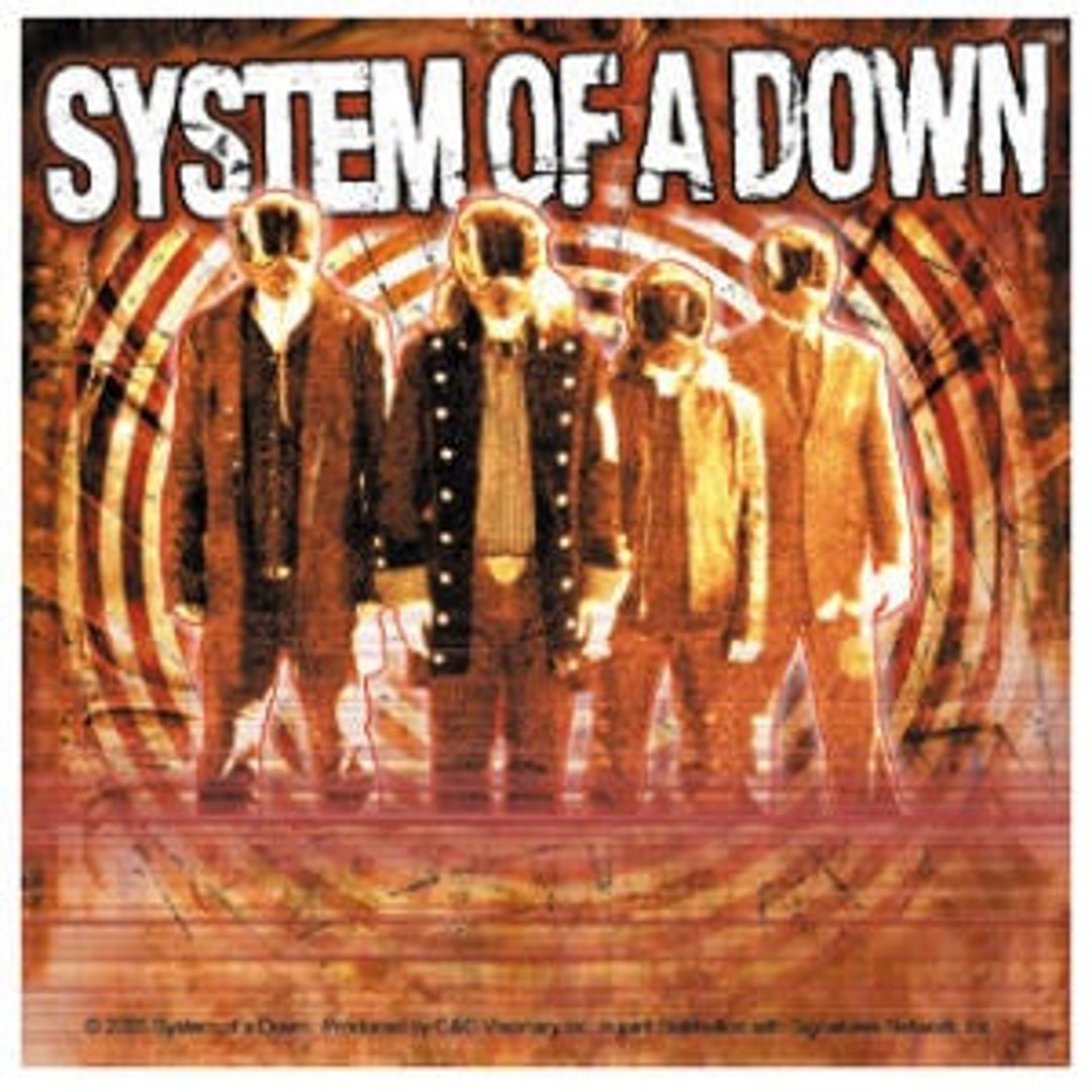 SYSTEM OF A DOWN Bullseye Sticker Decal Heavy Metal Band - Etsy