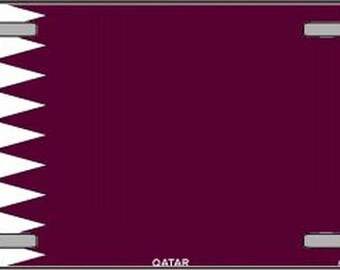 Qatar License Plate - Etsy