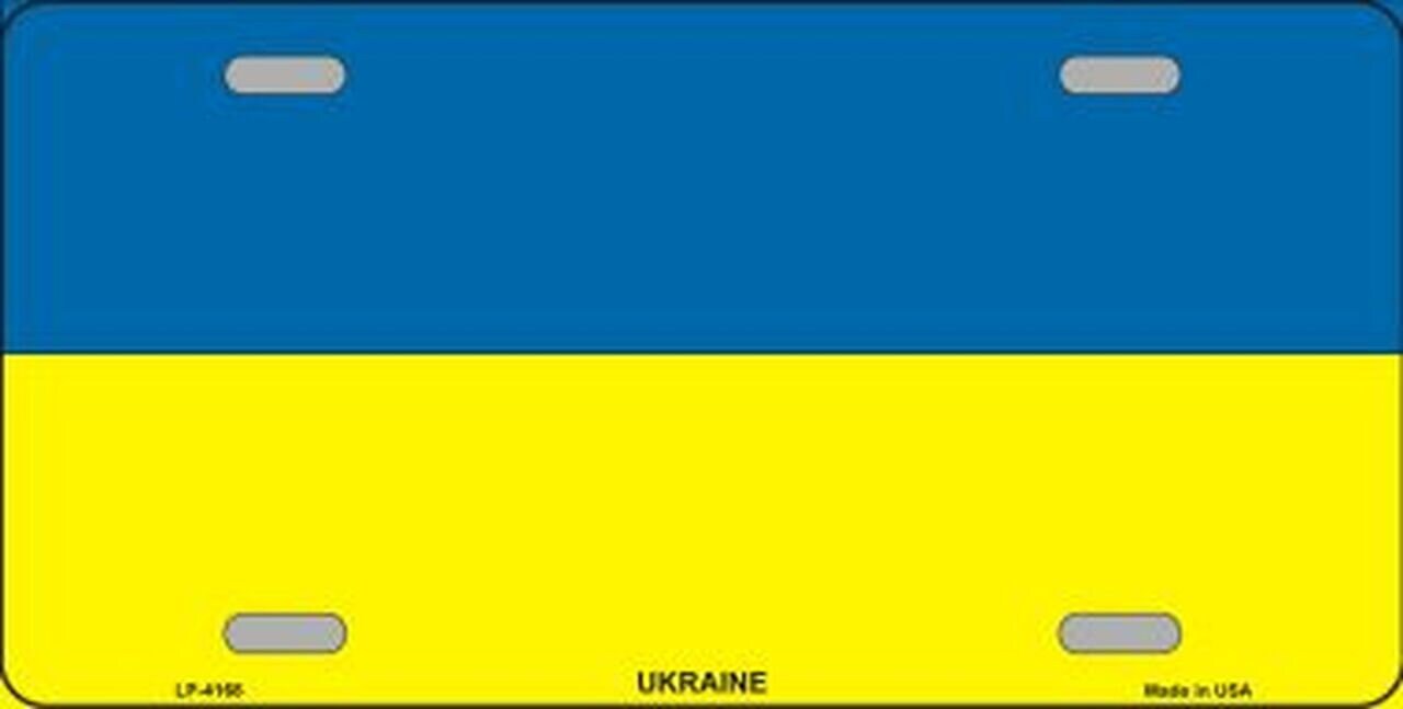Art & Collectibles Ukraine Flag Wave Custom Personalized Novelty ATV ...