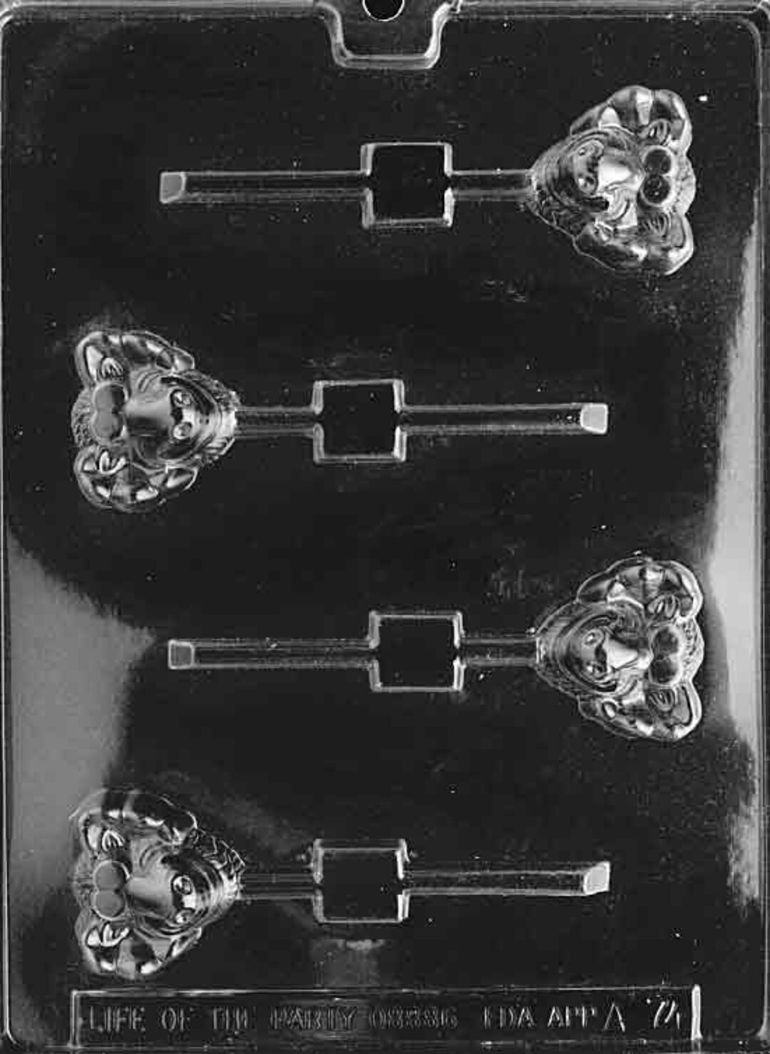 MOOSE LOLLY Animal Sucker Chocolate Candy Mold Craft Supply - Etsy