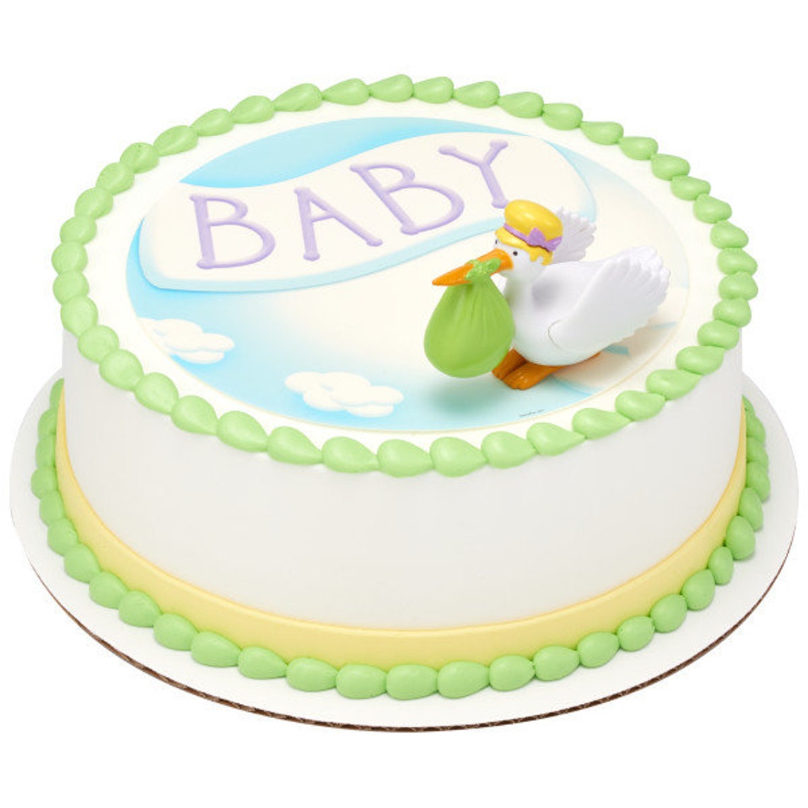 SPECIAL DELIVERY STORK Cake Topper Baby Shower Cake Decoration - Etsy